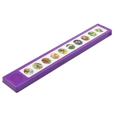 China Long Strip Multi Touch Sound Chip Module with Custom Nursery Rhyme for Children Educational Story Books for sale