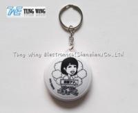China ABS Music Keychain , Music Keyring 2D 3D Process With Customized Logo / Sound for sale