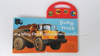China 29mm Speaker Toy Trucks Button Sound Book WCA Interactive Sound Books for sale