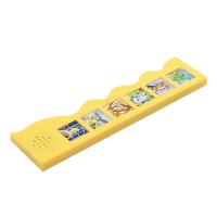 China OEM ODM Wave Shaped Farm Animal Sounds Book Module Multi Sound Panels For Infant Kids for sale