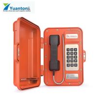 China Power Over Ethernet Industrial VoIP Phone Customized Color For Mining for sale