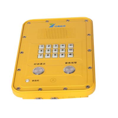 China IP66 Weatherproof Roadside Emergency Phone Metal SOS Telephone Pillar for sale