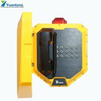 China Silver Corrosion Resistance Vandal Proof Phone With ABS Material Handset for sale