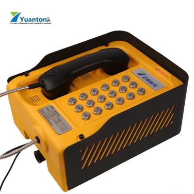 China Tunnel Emergency SIP IP67 Industrial Weatherproof Telephone With Night Vision Keypad for sale