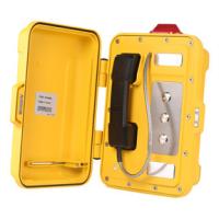 China Industrial Heavy Duty  Vandal Resistant Weatherproof Emergency Telephone Pipe Gallery for sale
