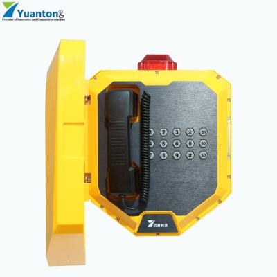 China Ip66 Rj45 Port Industrial Weatherproof Telephone 12v Adapter External Optional for sale