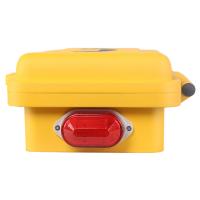 China Aluminum Allloy Industrial VoIP Phone Dc12V Adapter External Optional Ringing Pilot Lamp Perfect for sale