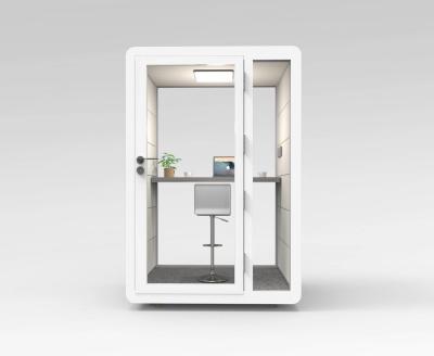 China Call Station Acoustic Material Steel Frame Telephone Acoustic Hood for Clearer Calls for sale