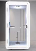 China Sound Insulation Steel Frame Industrial Telephone Acoustic Hood for High Noise Areas for sale