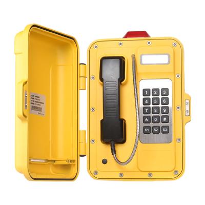 China IP68 Certified DC12V Loud Speaking Telephone with Built in Broadcast Power and Running Indicator Light for sale