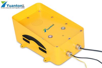 China POE Optional Industrial Communication Devices with 3W Speaker and Silicone Or Stainless Steel Keypad for sale