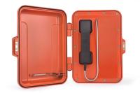 China Handset ABS PC Flameproof Explosion Proof Telephone with 30W Max Amplifier Build-in for sale