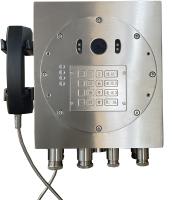 China Stainless Steel Industrial Flameproof Explosion Proof Telephone With Camera China Factory for sale