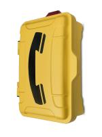 China IP68 Waterproof Industrial Weatherproof Telephone with DC 12V/AC 220V Power Supply and Industrial Grade Silicone Keypad for sale