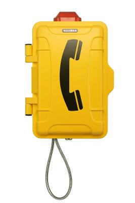 China Industrial Weatherproof Telephone with 3W Buzzer 30W Built-in Amplifier and DC 12V/AC 220V Power Supply for sale