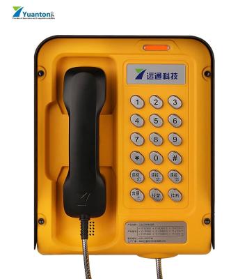 China IP68 Industrial Weatherproof Telephone with Optional Camera and Strong Noise Canceling for Wall-Mounted or Pole-Mounting Installation for sale