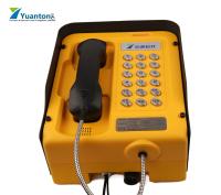 China IP68 Waterproof Industrial Weatherproof Telephone with Optional Camera and Digital Display for Outdoor Emergency Use for sale