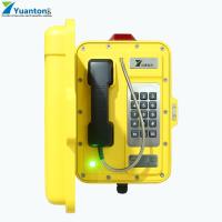China Industrial Weatherproof Telephone with 90dB Buzzer SIP/Analog Outdoor Intercom Call Station Box for sale