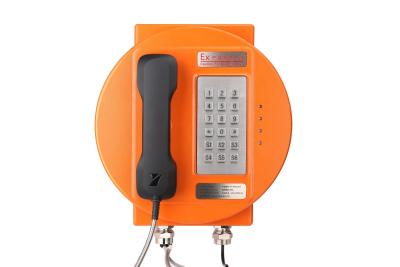 China Outdoor IP66 Explosion Proof Telephone with Aluminium Alloy Enclosure and Strong Noise Canceling for Hazardous Areas for sale