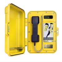 China Two Way Video Industrial Weatherproof Telephone anti collision IK07 for sale