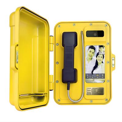 China Two Way Video Industrial Weatherproof Telephone anti collision IK07 for sale