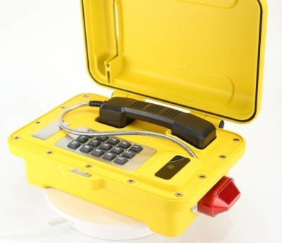China Heavy Duty Industrial Weatherproof Telephone Ring Tone Level 80dB for sale