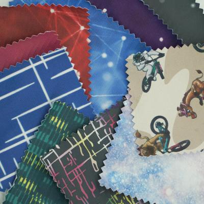 China 100% Nylon Printing Coating Waterproof Durable Fabric For Backpack 0.35-0.4mm for sale