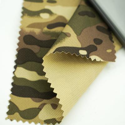 China 900D Camouflage Printed Oxford Fabric 100% Nylon PU Coated Composited for sale
