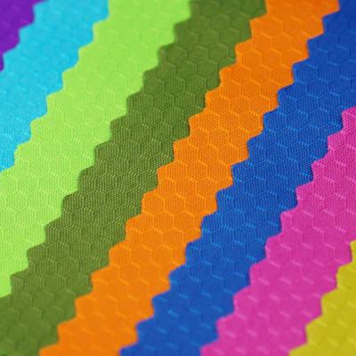 China 70D 100% Polyamide Ripstop Football Grid Nylon Oxford Fabric For Outdoor Bag for sale
