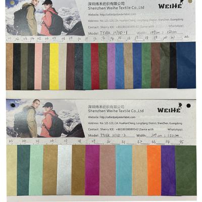 China Tyvek Fabric 1073D Printable Durable Lightweight Water Repellent Material for Wallets Fashion Bags and Custom Printed Products for sale