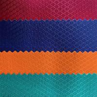 China 200D rPET Oxford Fabric | Diamond Grid Lightweight Recycled Polyester | Wholesale for sale