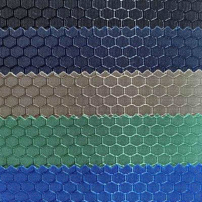China rPET Football Texture Fabric | 250D Recycled Polyester | Sports Bag Wholesale Supplier for sale