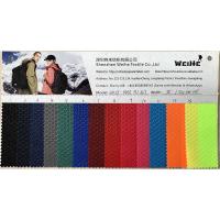 China rPET Football Texture Fabric | 250D Recycled Polyester | Sports Bag Wholesale Supplier for sale