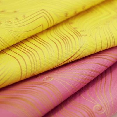 China Custom Printing 600D Durable Waterproof Fabric Plain Woven Material for sale