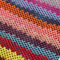 China Light Weight 100% Polyester Netting Fabric ostiole For Hats Lining for sale