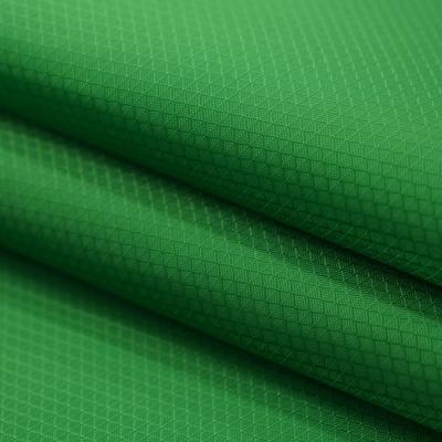 China 100% Polyester PU Diamond-Type Lattice Fabric Durable Material For Backpack And Other Item for sale