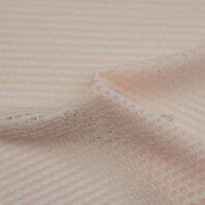 China 120GSM 0.49mm Woven RPET Mesh Fabric 90% Recycled Polyester 10% Spandex for sale