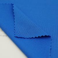 China Spandex 0.48mm RPET Polyester Fabric Soft High Elastic Material For Clothing for sale