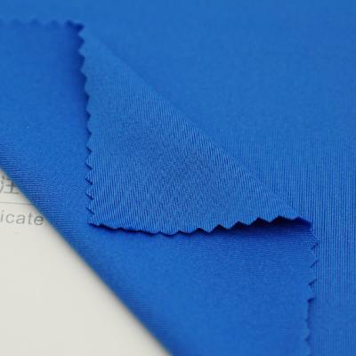 China Spandex 0.48mm RPET Polyester Fabric Soft High Elastic Material For Clothing for sale