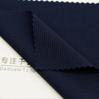 China Comfortable Polyester Spandex Fabric 210GSM 1.25m Width For Clothing for sale