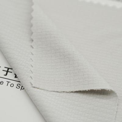 China Soft Material 86% Recycled Polyester Fabric High Elastic For Undershirt Cloth for sale