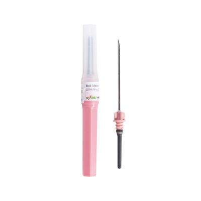 China Multi Sample Blood Collecting Needles Disposable Pen Type Flash Back for sale