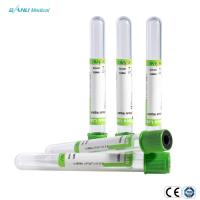 China Lithium Heparin / Sodium Heparin Vacuum Blood Collection Tube for sale