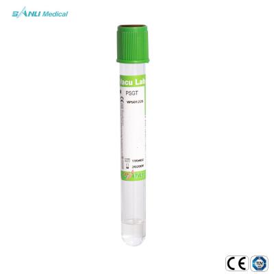 China Gel And Lithium Heparin Vacuum Blood Collection Tube CE Approved for sale