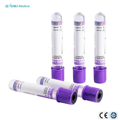 China Vacuum Blood Collection K2 EDTA Tubes Disposable for sale
