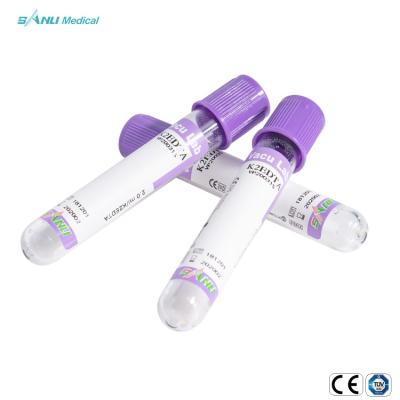 China Vacuum Blood Collection Tubes K2 EDTA For Blood Hematology Determination for sale