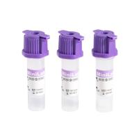 China K2 EDTA Capillary Blood Collection Tubes Lavender Rubber Cap for sale