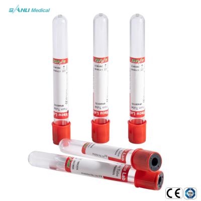 China Disposable Blood Collection Tubes Red Plain Tubes for sale