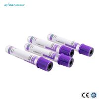 China ISO9001 Vacuum Blood Collection Tubes K2 EDTA  For Blood Hematology Determination for sale