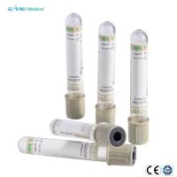 China Sodium Fluoride Vacuum Blood Collection Tubes Glucose 3ml PET Grey Top for sale